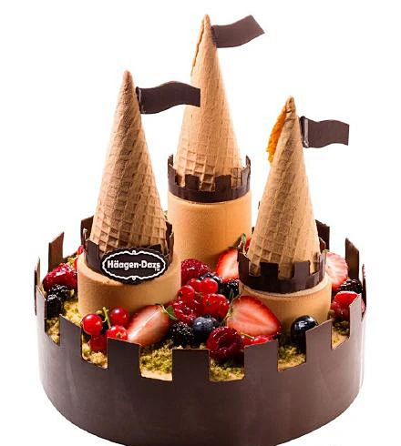 哈根达斯冰淇淋品牌2015全新雪糕蛋糕系列画册-花瓣网