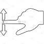 ICON-简约操作手势icon11