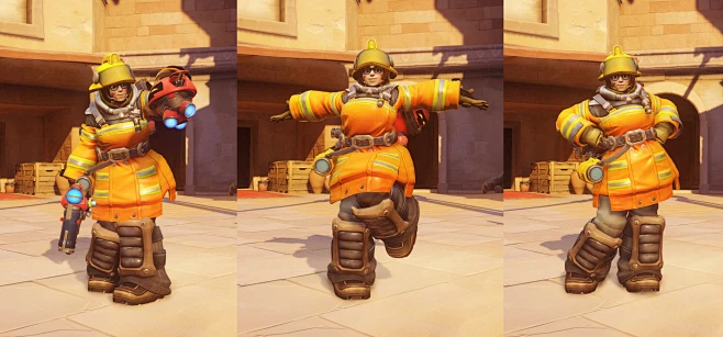 Overwatch Mei Firefighter, Hong Chan Lim : Had fortunate opportunity to ...
