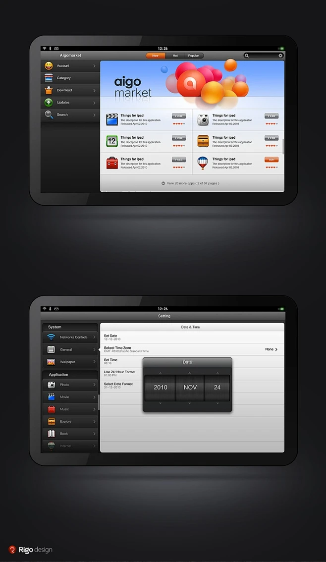Aigo Pad N700 - RIGO DESIGN-花瓣网