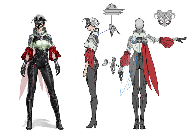 Character Concept art, Project W, Bongheon Kim : Character Concept ...