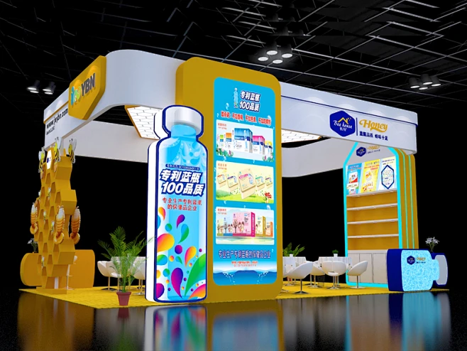 益博年——食品展设计搭建Powered by ESPCMS-花瓣网