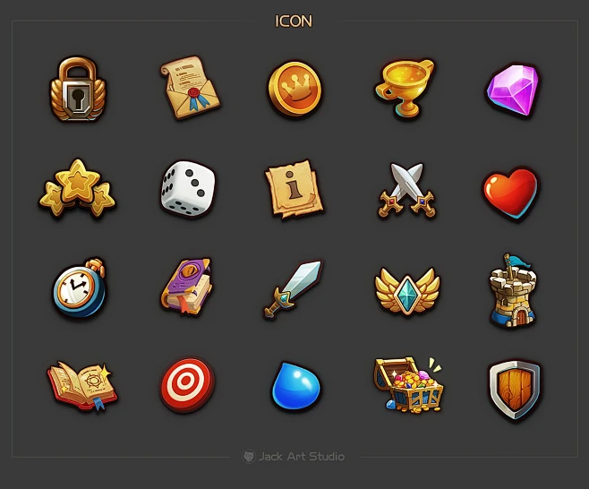 【JACK游戏UI】GAME UI二次元欧美风中国风2D3D交互界面特效动效创意平面设计广告原画手绘图标摄影C4D插画GUI/ICON/UIUX, Jack - : 【游戏网课、实体班；外包 ...