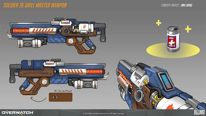 Junkrat Water Rat Skin and Gun, Anh Dang : Junkrat Water Rat skin and ...