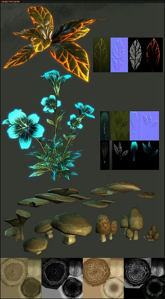 植物原画树原画来自cgbook.cn (485)-花瓣网