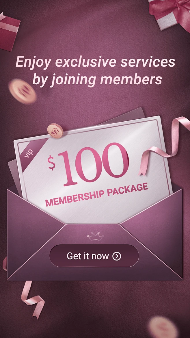 Join VIP Membership Promo Ecommerce Story素材-花瓣网