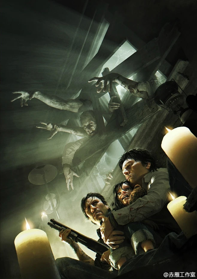 丧尸原画来自cgbook.cn (381)图片_丧尸原画图片素材-花瓣网