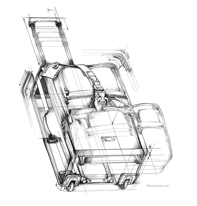 Tumi Luggage on Behance-花瓣网