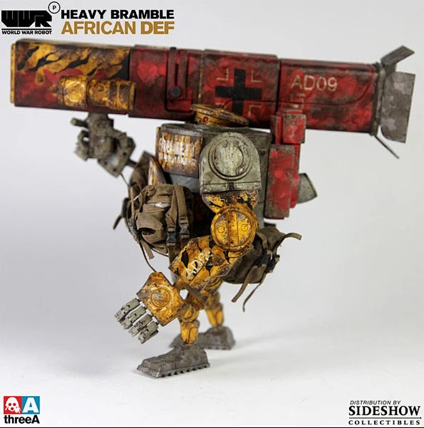 THREEA WWRp Heavy Bramble Robot Collection : African Defence-花瓣网