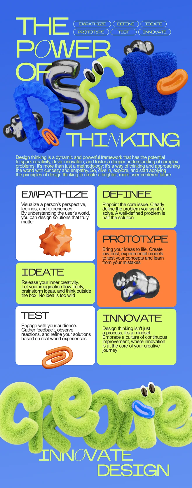 3D 3d modeling ILLUSTRATION landing page graphic design Web Design ...