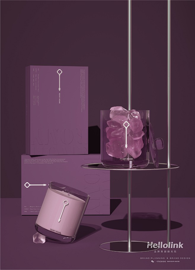 香氛品牌设计 香薰包装设计 品牌PR礼盒 品牌超级符号 香氛vi设计 Hellolink