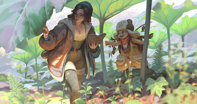 Alma - Monster Hunter Wilds Fanart-花瓣网