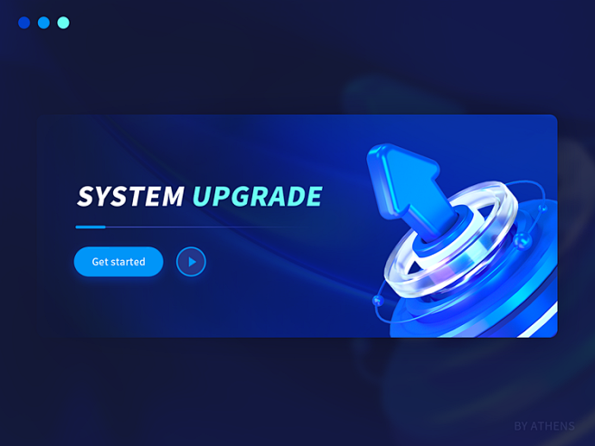 System upgrade by Athens on Dribbble