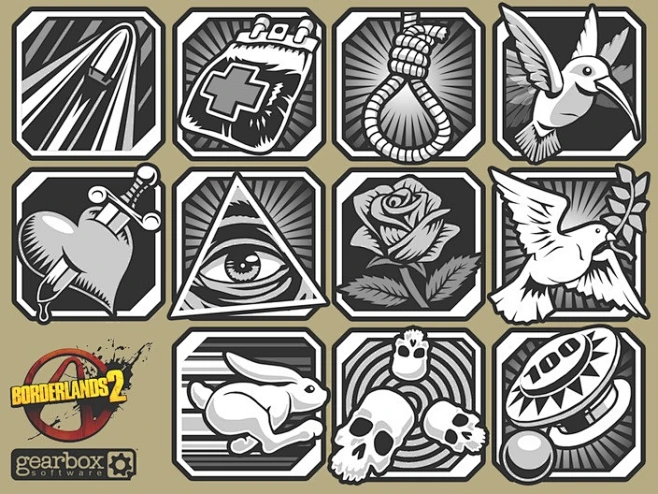 Borderlands 2 Skill Icons: Maya-花瓣网