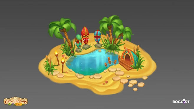 2D OBJECTS-花瓣网