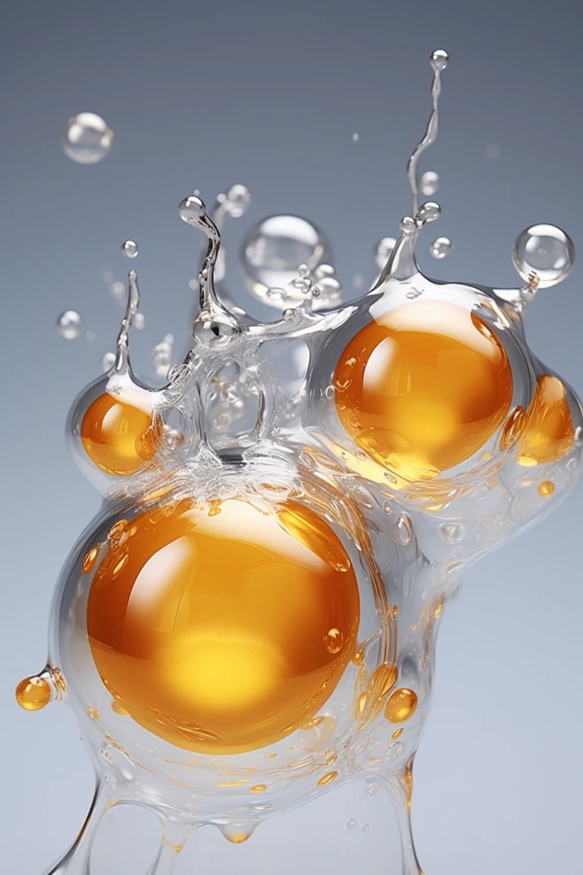zlawrence_A_composition_of_three_translucent_bubbles_suspended ...