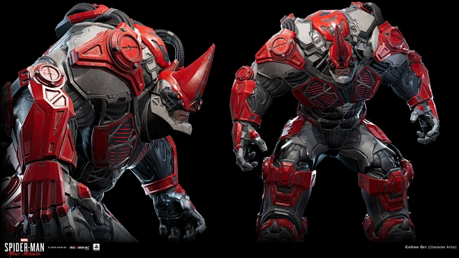 Spider-Man Miles Morales: Roxxon Rhino, Colton Orr : I was responsible ...