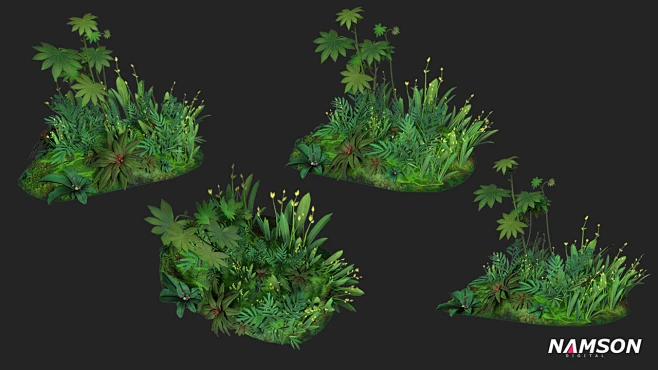 3D Plant Assets-花瓣网