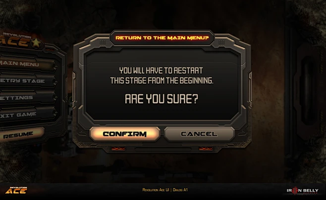 UI | Revolution Ace : UI, HUD & Icon Design Concepts for iOS and PC Game Revolution Ace.-花瓣网