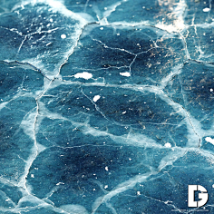 写实材质 ·【冰面/雪地】-花瓣网|陪你做生活的设计师 | 蓝色冰裂冰块冰纹水纹-王琨-3