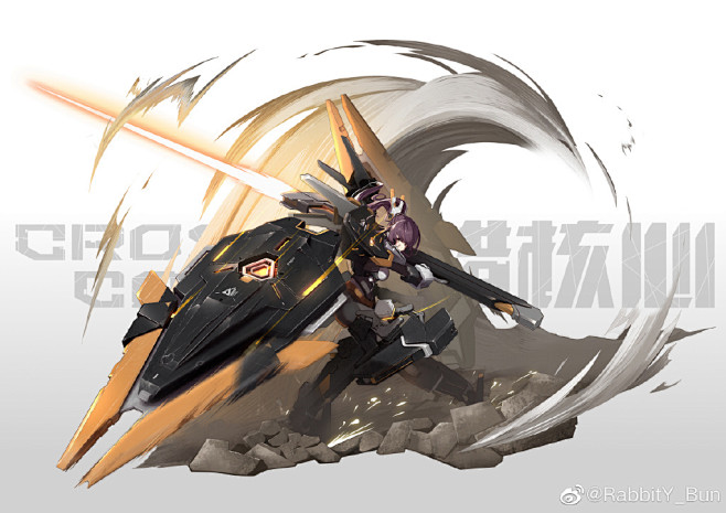 给 @CrossCore交错核心 画的图，目前只能放... 来自RabbitY_Bun - 微博