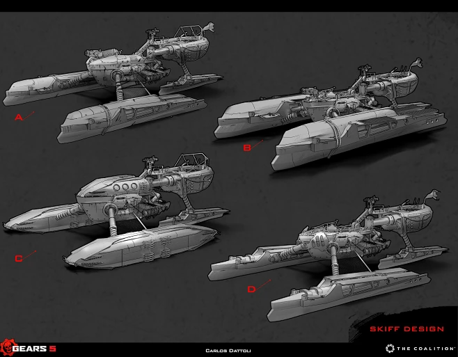 Gears 5 (Skiff concepts)-花瓣网