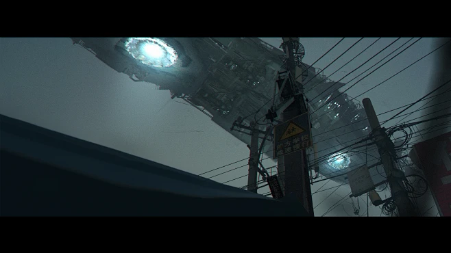 国人概念设计师 MVEIGHT 作品欣赏90p 科幻场景 角色-科幻世界-微元素 - Element3ds.com!-花瓣网