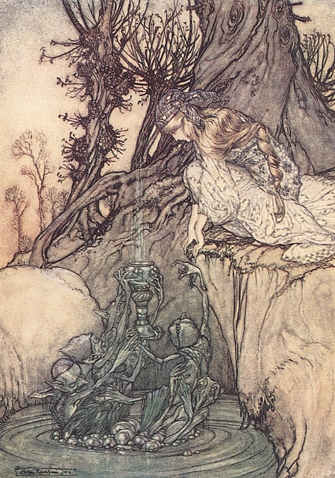 Arthur Rackham-花瓣网