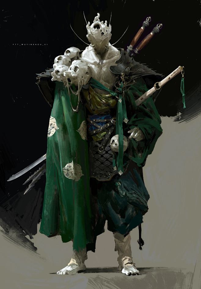 @图维画社 | 《黑神话悟空》官方概念美术原画-花瓣网