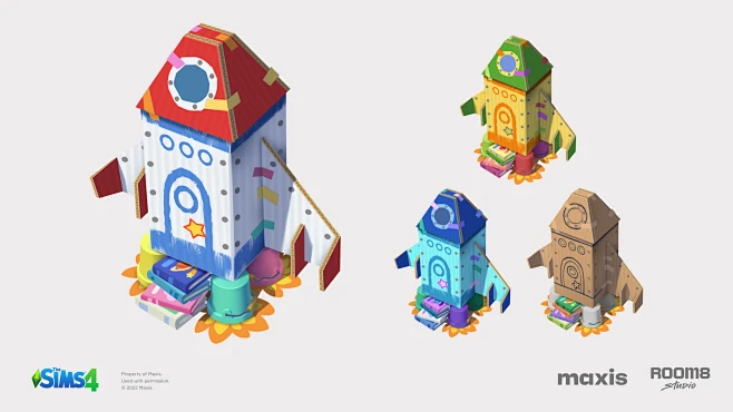 Props (Sims 4)-花瓣网