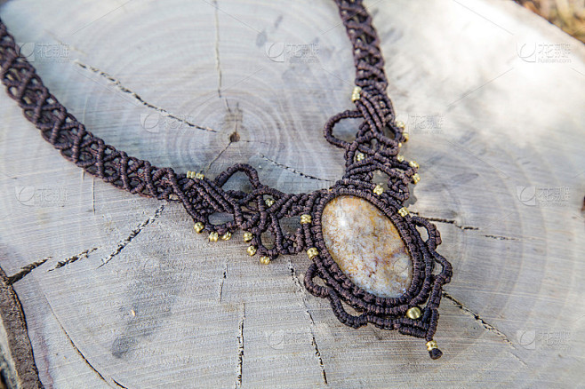 Macrame necklace