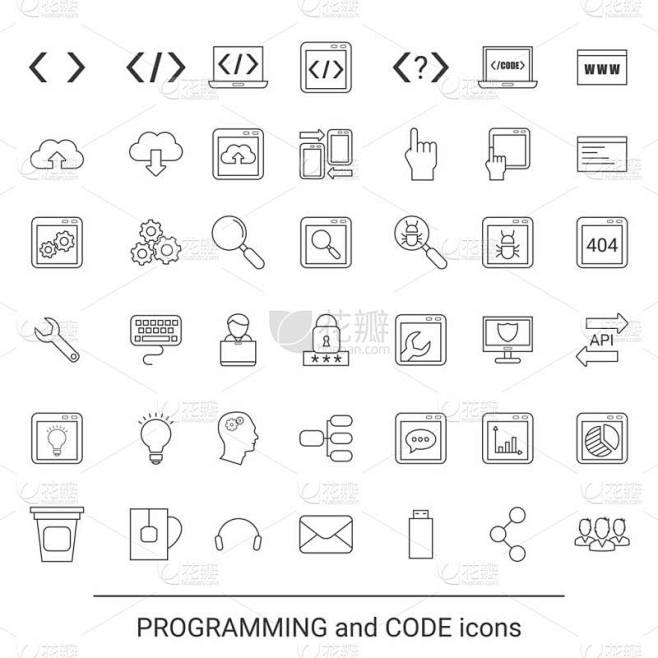 编程图标集