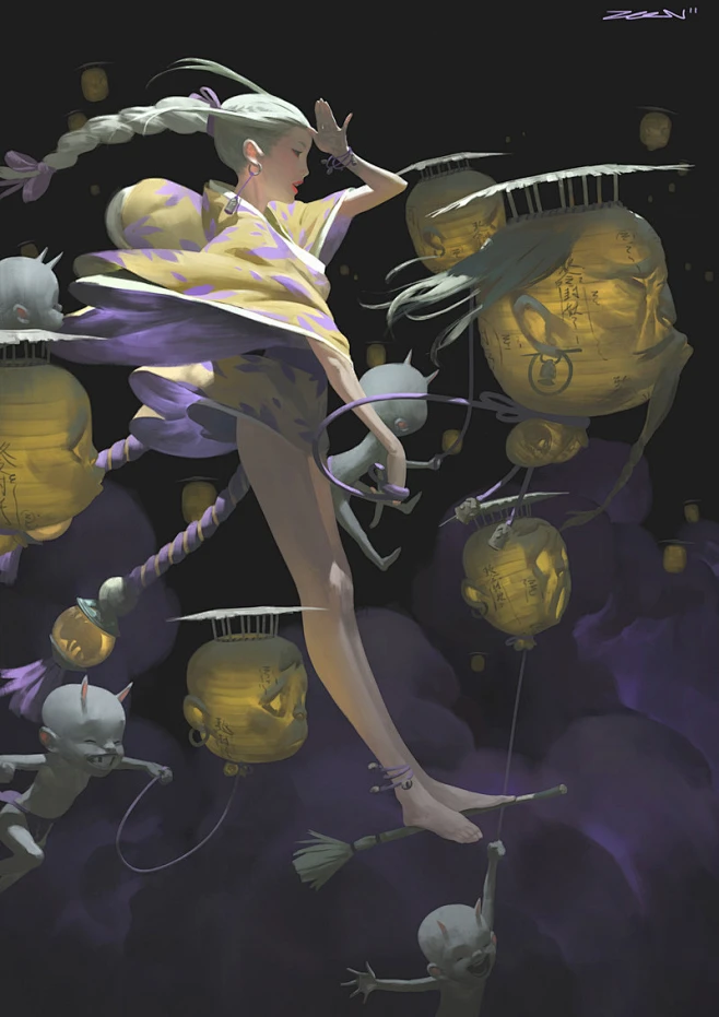 Zeen chin -花瓣网