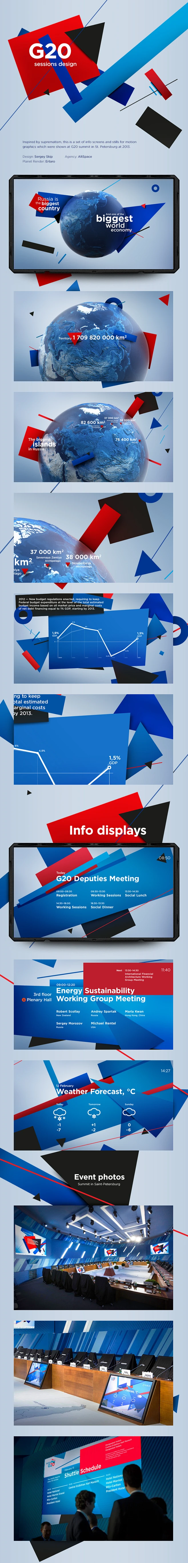 G20 sessions design on Behance-花瓣网