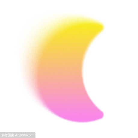 彩色渐变png免扣元素透明素材