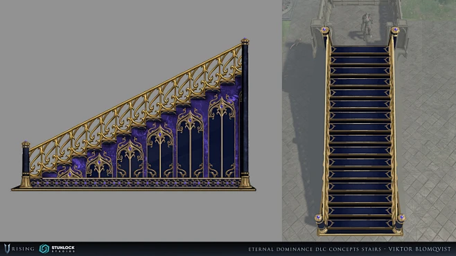 V Rising - Eternal Dominance DLC Castle Decorations Concept Art-花瓣网