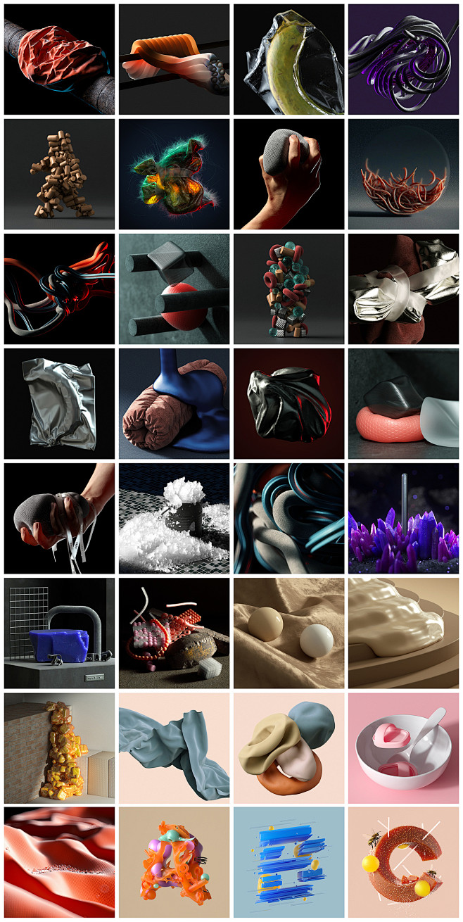 2021年C4D练习合集