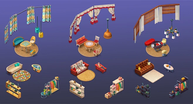 Farmscapes game objects-花瓣网