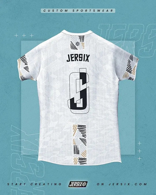 Here's an inspiration for your next Jersey Get started on Jersix.com now, configure your new kit ...