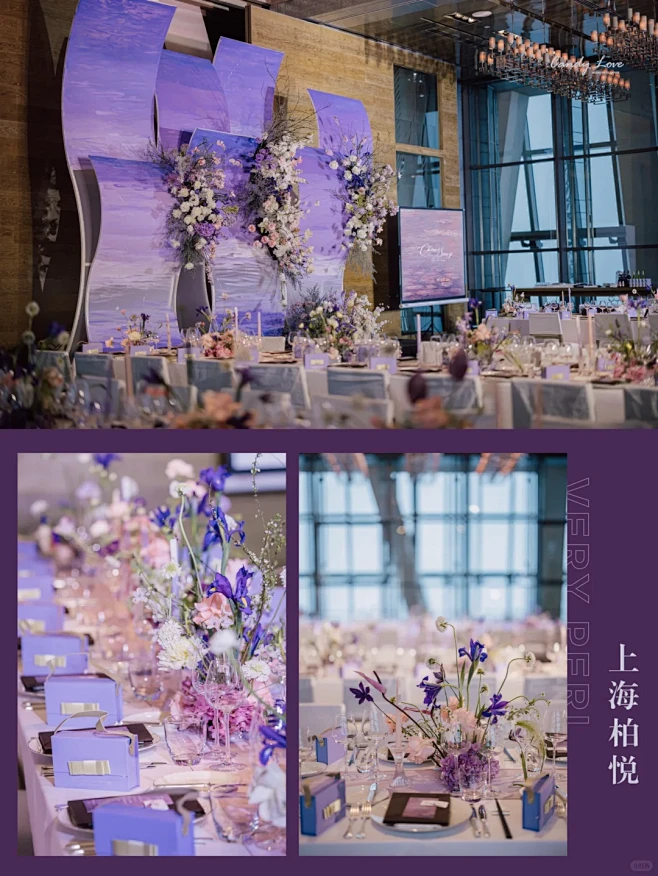 竟然是设计师现场手绘出来的莫奈花园婚礼 - 小红书-花瓣网