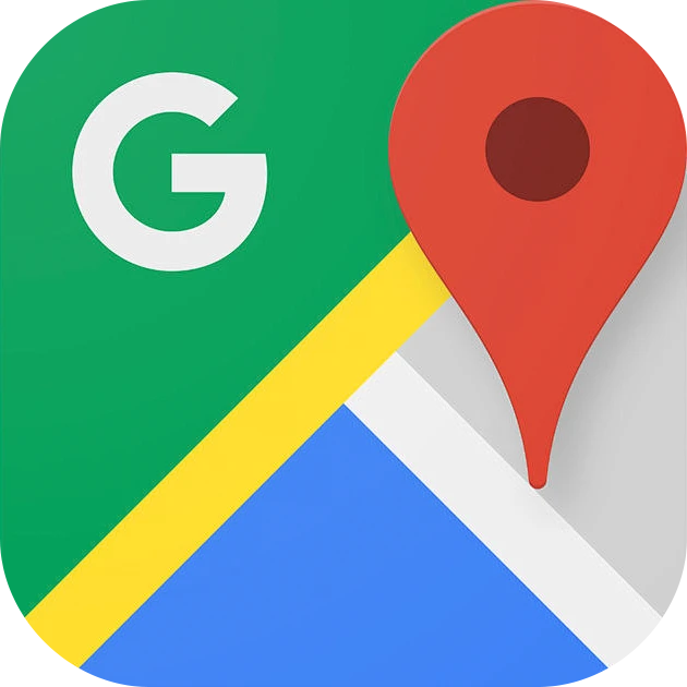 Google Maps #App# #icon# #图标# #Logo# #扁平# @GrayKam-花瓣网