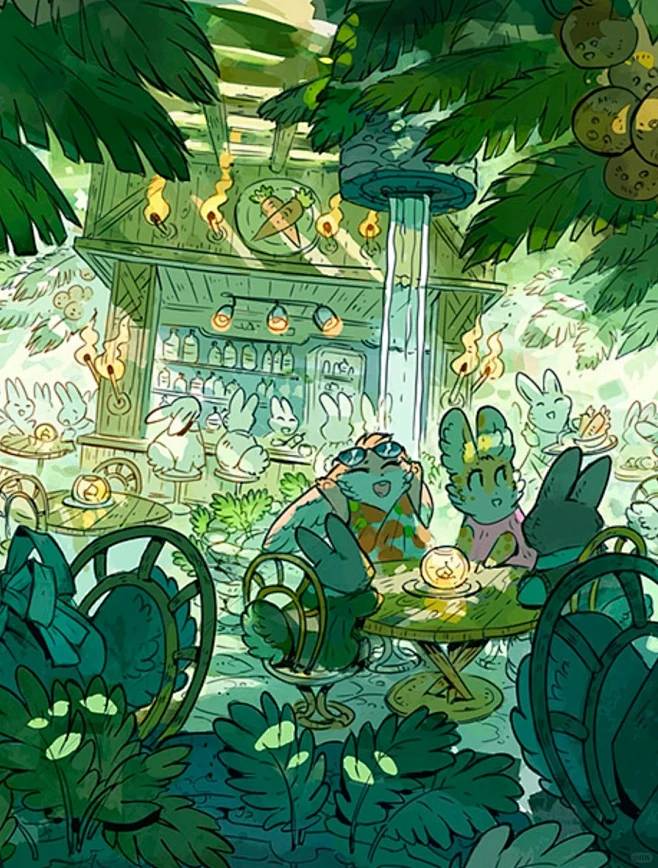 细节炸裂的漫画！芬兰漫画家Minna Sundberg_2_酸汤的艺术分享_来自小红书网页版-花瓣网