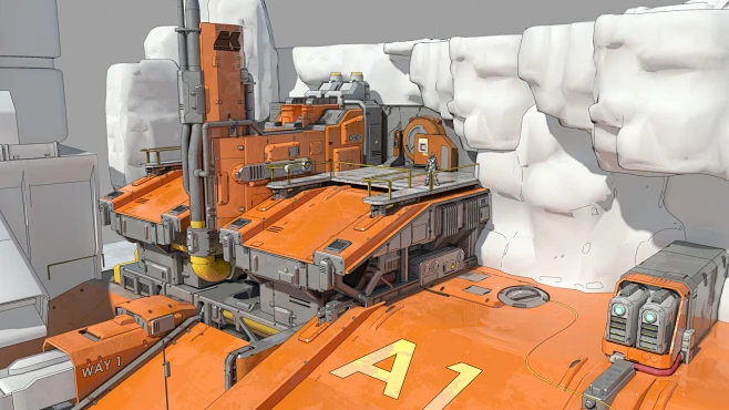 The Cycle: Frontier - Mining site, Viktor Fedotov : Some of the concept ...