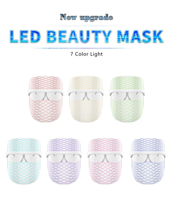 High Quality Skin Therapy Luminous Led Face Mask Skin Rejuvenation 7 ...