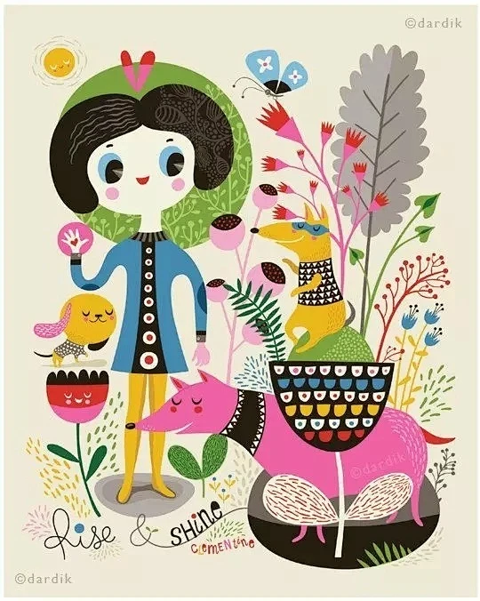 乌克兰插画师Helen Dardik：拥抱童趣 : 乌克兰插画师Helen Dardik：拥抱童趣-花瓣网