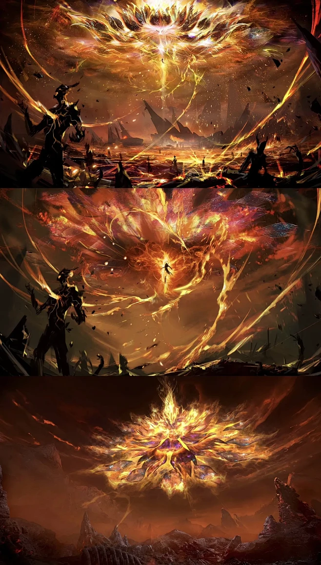 大主宰炎帝和佛怒火莲美术设计！#大主宰炎帝 #大主宰动画 # - 抖音-花瓣网