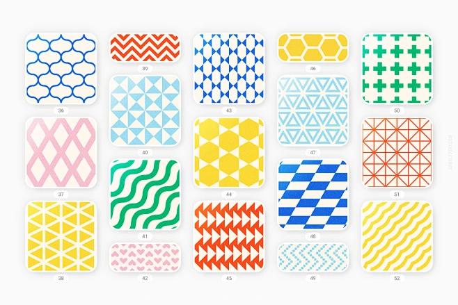 Essential Geometric Patterns Pack, a Pattern Graphic by Samolevsky (Photo 9 of 13)-花瓣网