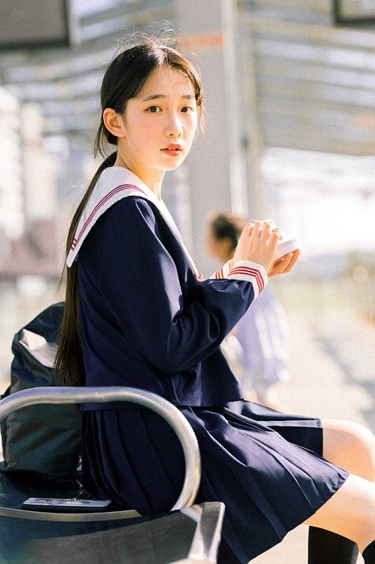 小清新 日系 糖水 jk_人像_POCO摄影,小清新,日系,糖水,jk,少女-花瓣网