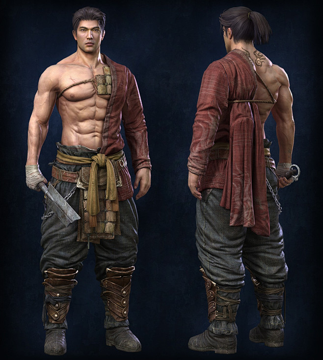 Blade master(Realtime character)