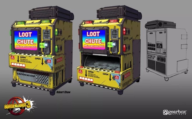 Robert Chew参与“无主之地3“部分设计